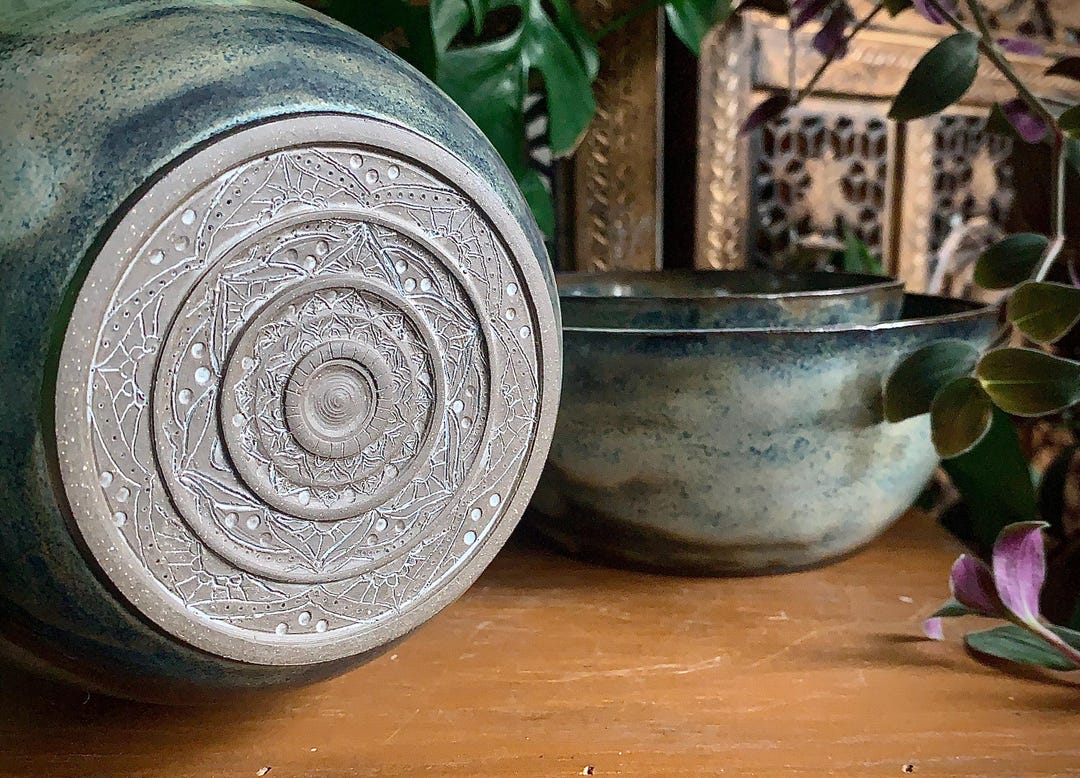 Handmade Pottery Nesting Bowl Set – Rustic Kitchen Stoneware With ...