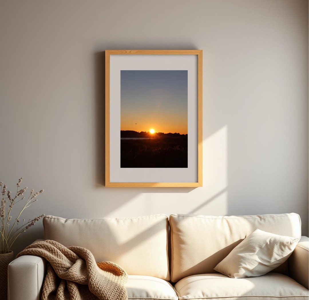 Sunset Poster, Digital Photo Print, Sunset Wall Art, Digital Print ...