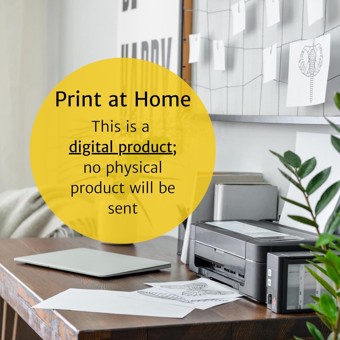 Yellow Gold 2025 Calendar, 2025 Printable Calendar,12 Month Desk ...