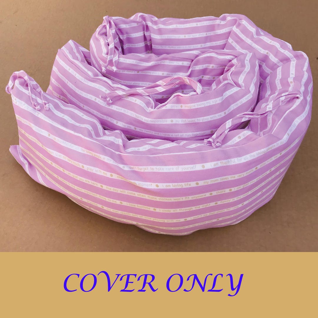 Organic Cotton Baby Crib and Infant Bumper Covers I Pure Luxury I No ...