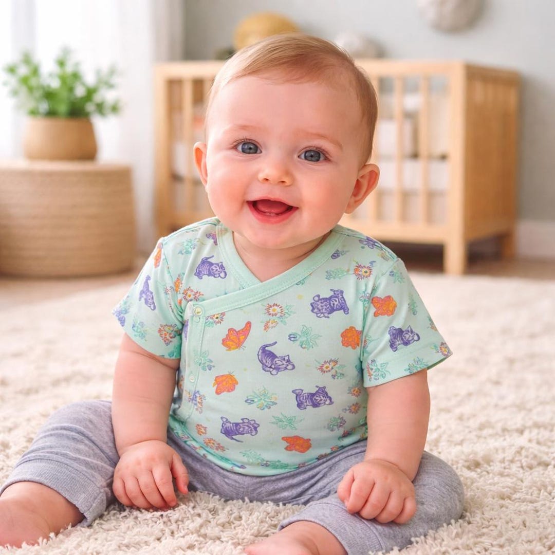 Organic Cotton Baby Side Snap Tee Shirt I 0-3, 3-6 Month - Etsy