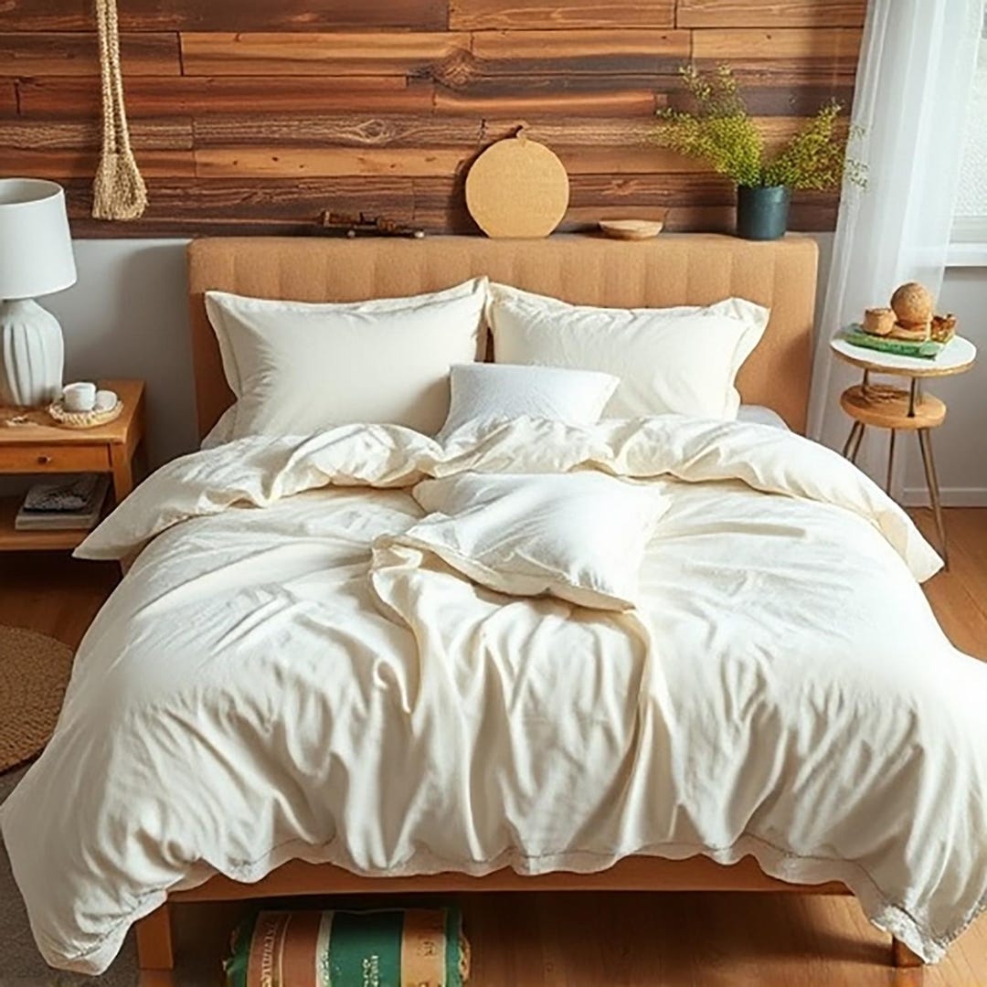 Organic Cotton Duvet Comforter Covers: GOTS Certified, Silky Soft ...