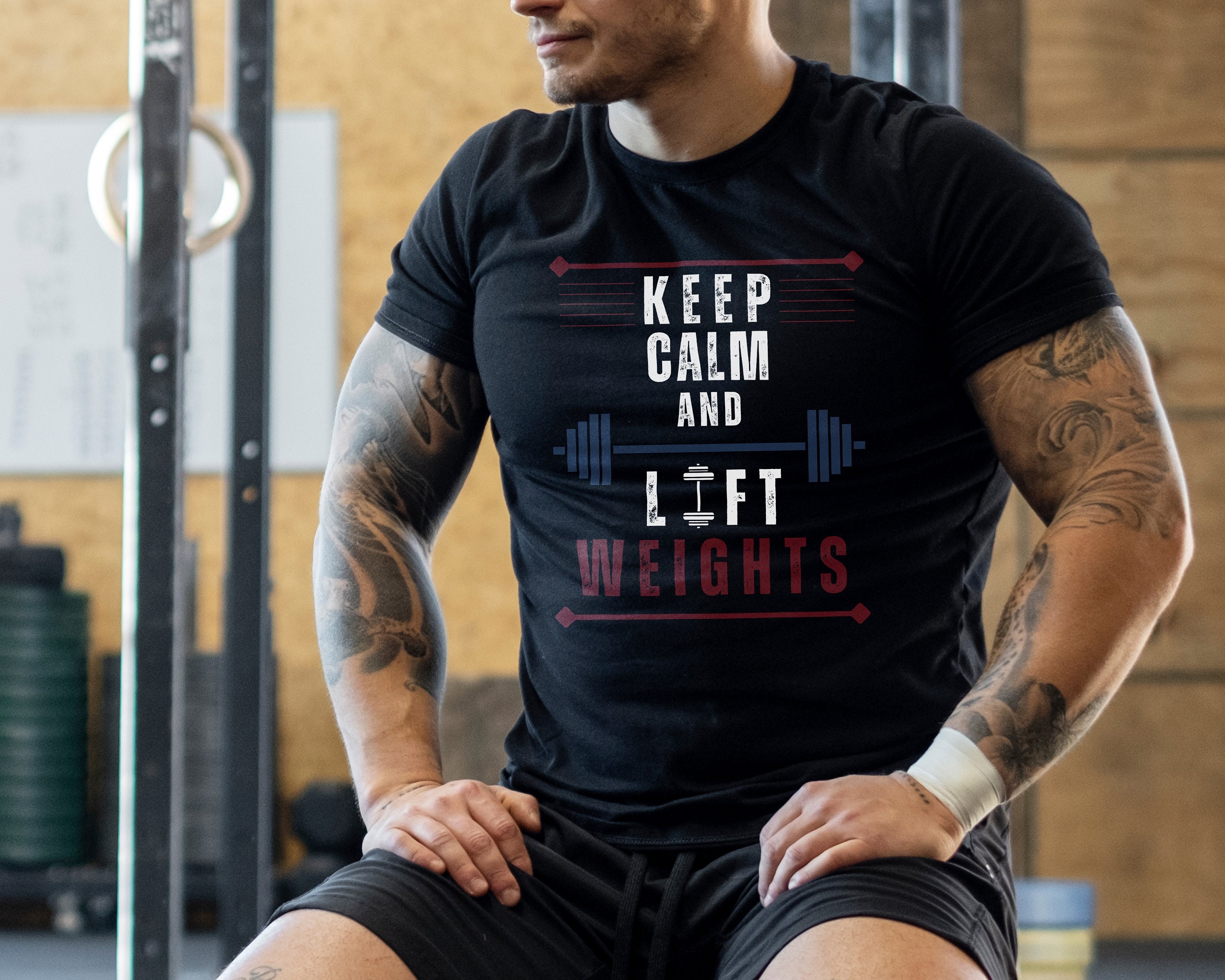 Keep Calm And Lift Weights Shirts