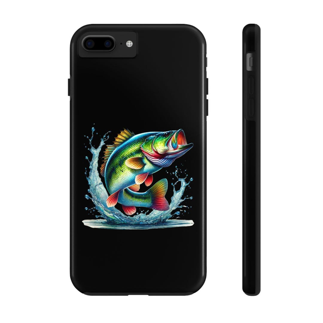 Bass Fishing Phone Case, Bass Fishing, Angler Phone Case, Fishing Gear ...