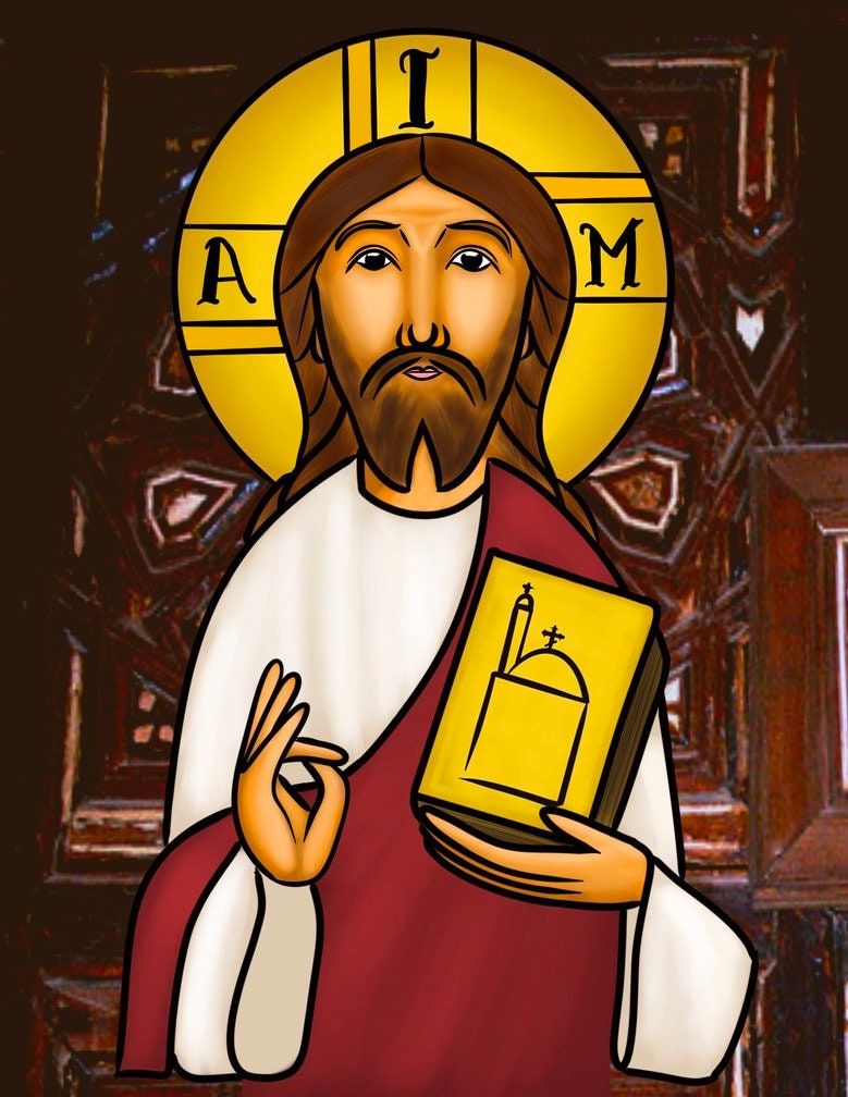 Custom Icon Commission - Coptic Orthodox, Christian, Handmade, Digital ...