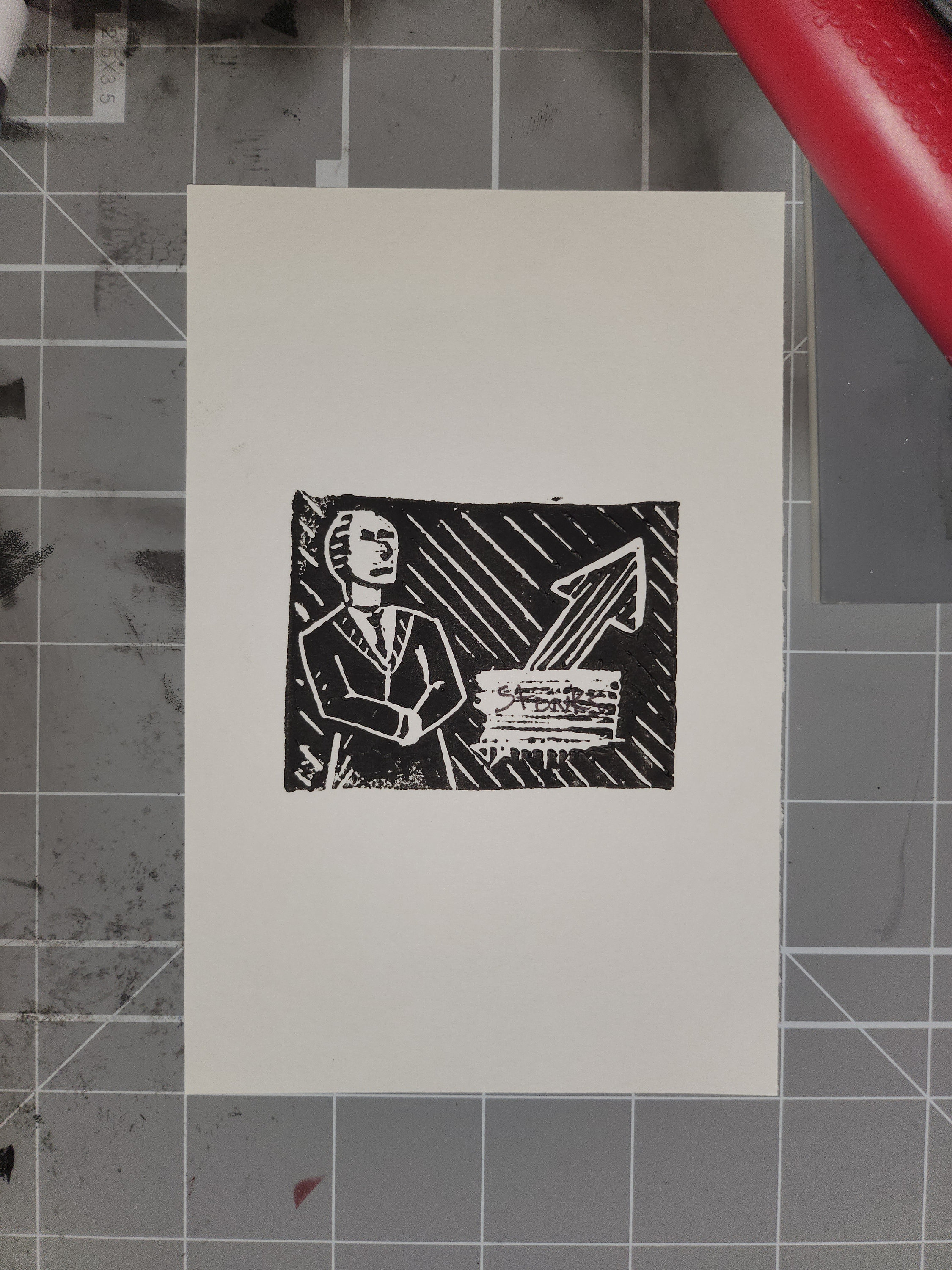 Meme Inspired Linocut Prints - Etsy
