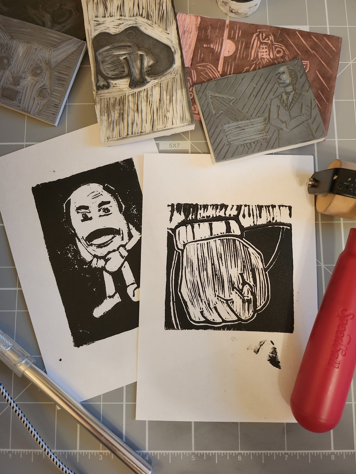 A Historical Survey of Memes - Zine (bonus Linocut Print Included!) - Etsy