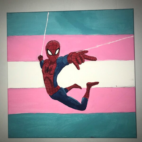 Trans Man Painting - Etsy