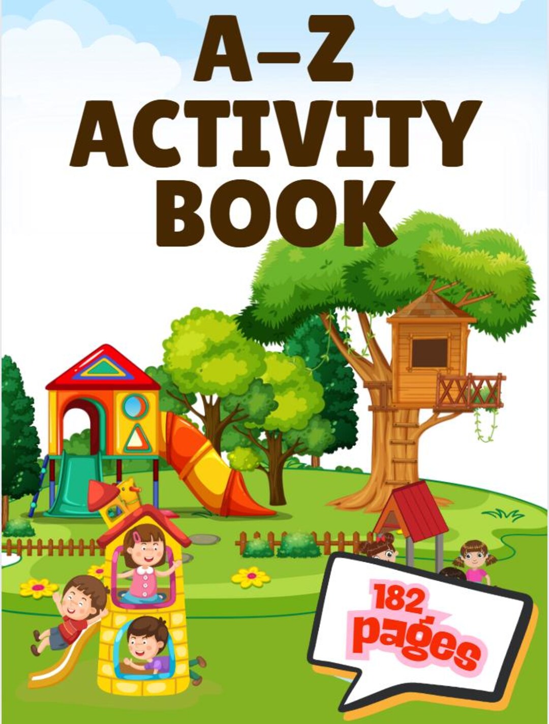 182-page Kids Alphabet Worksheets - Coloring, Tracing, and Letter ...