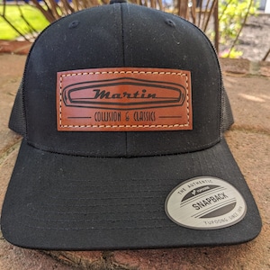 Leather Patch Hats, High Quality Stitching, Custom Logo, Branded Hats ...