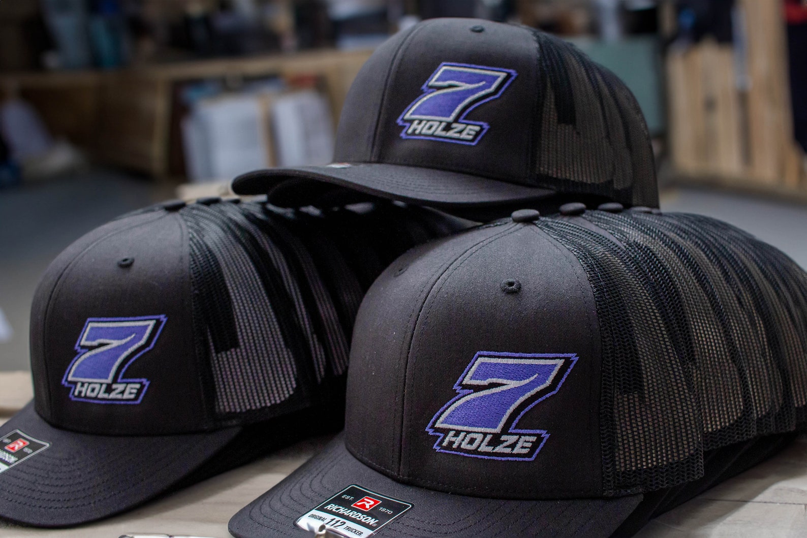 Custom Embroidered Hats | Richardson 112FPR Rope Hat Trucker Caps ...