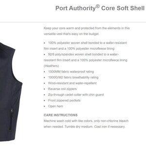 Soft Shell Vest| Custom Embroidered | Corporate Uniform and Gifts ...