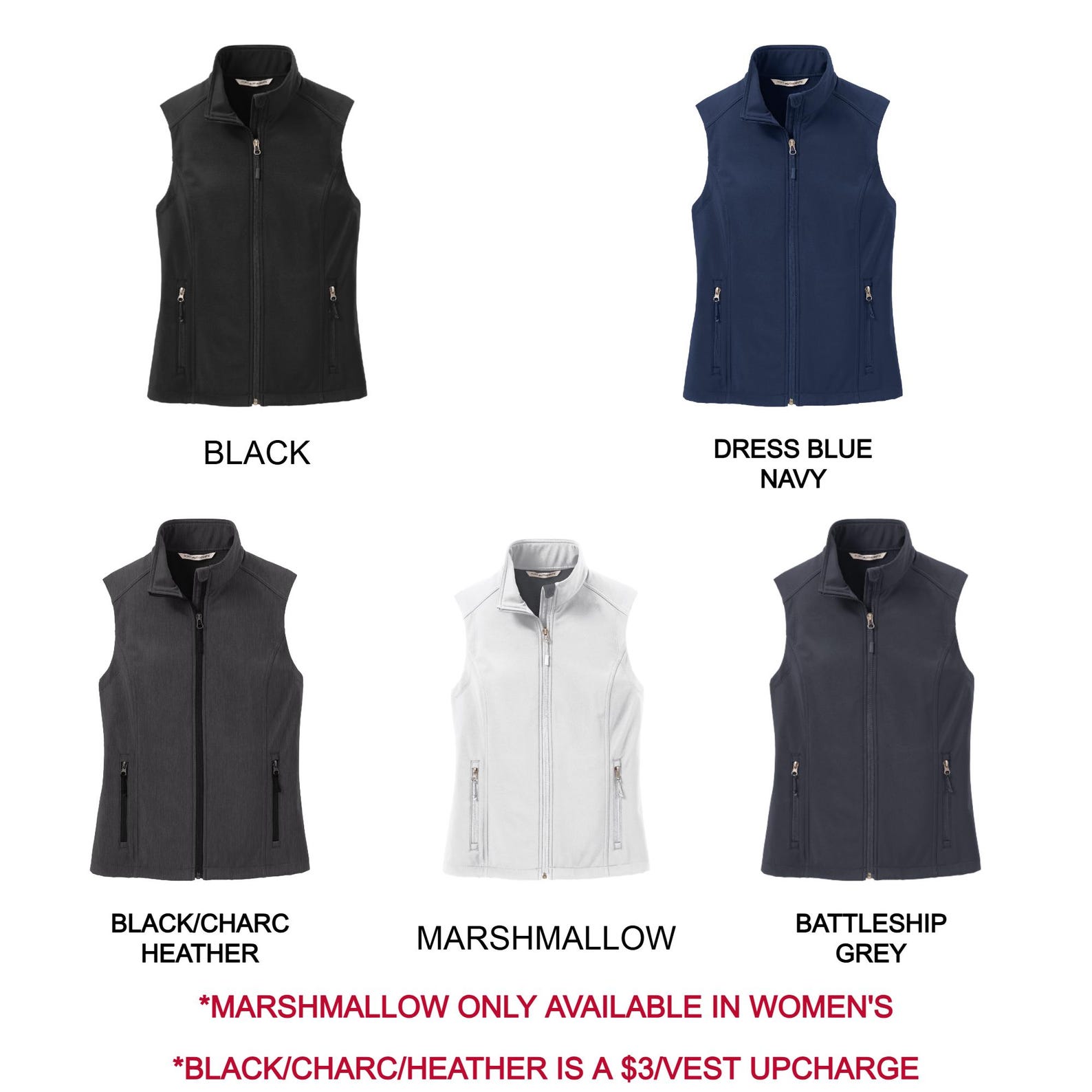Soft Shell Vest| Custom Embroidered | Corporate Uniform and Gifts ...