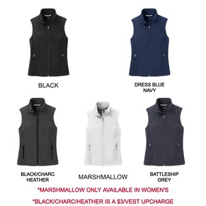 Soft Shell Vest| Custom Embroidered | Corporate Uniform and Gifts ...
