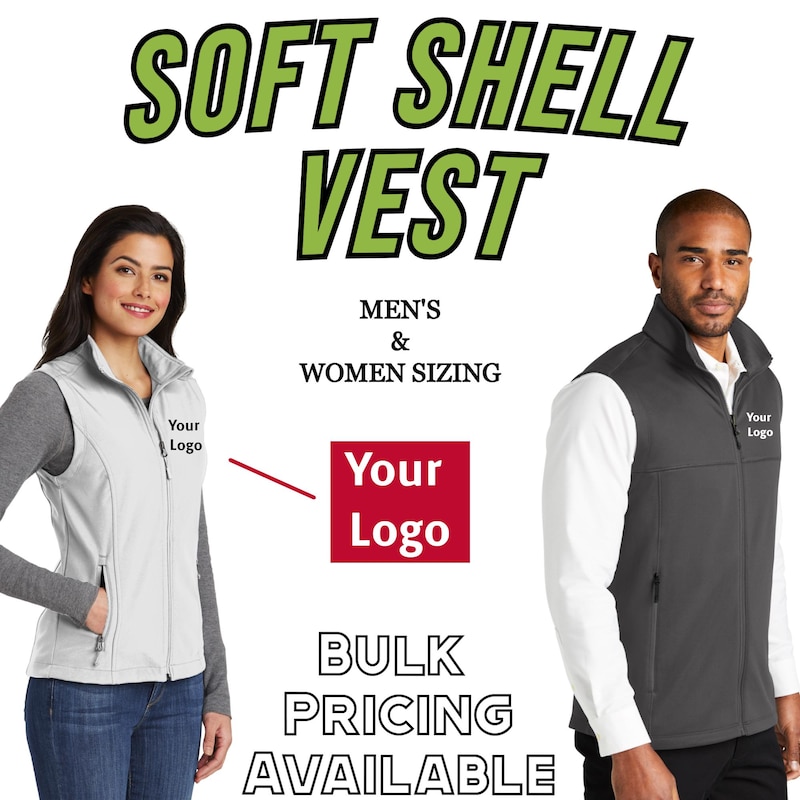 Custom Logo Vest Men - Etsy