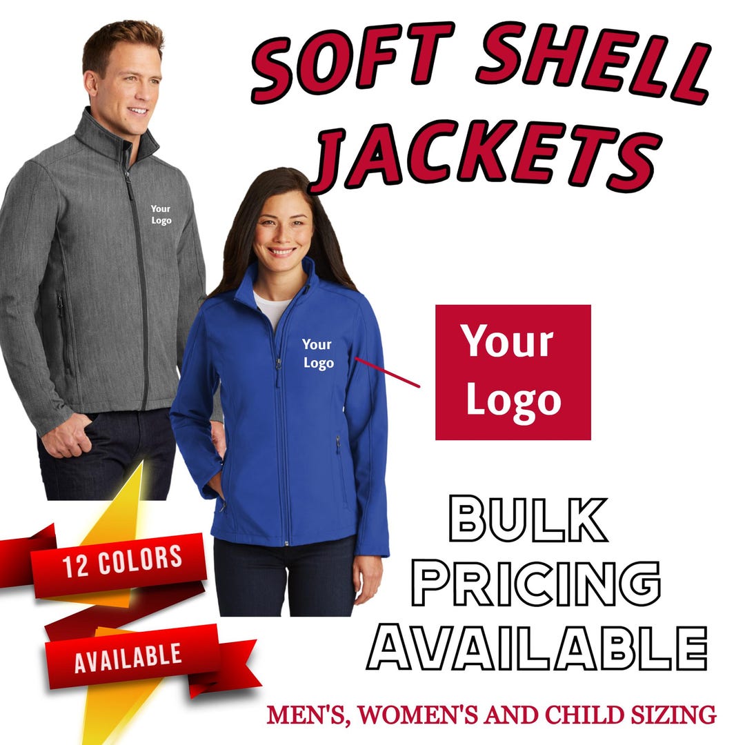 Soft Shell Jackets | Custom Embroidered | Corporate Uniform and Gifts ...