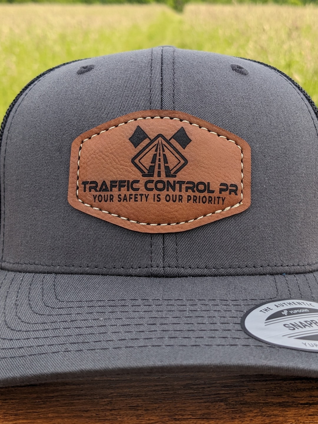 Leather Patch Hats, High Quality Stitching, Custom Logo, Branded Hats ...