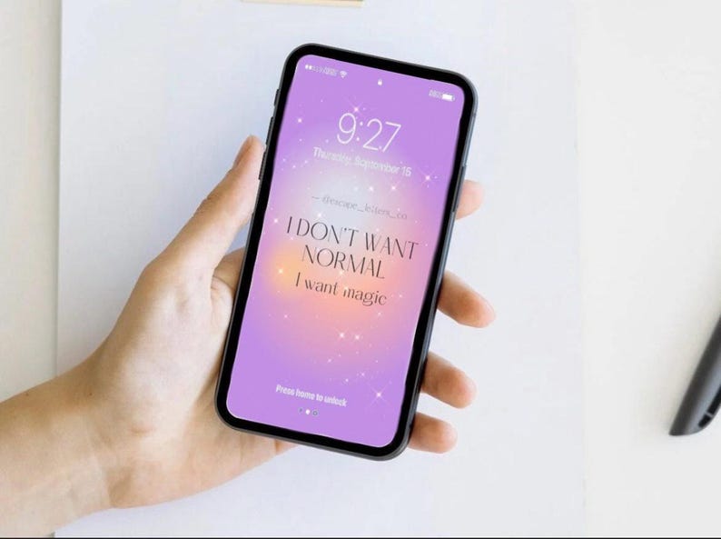 I Want Magic Wallpaper - Etsy