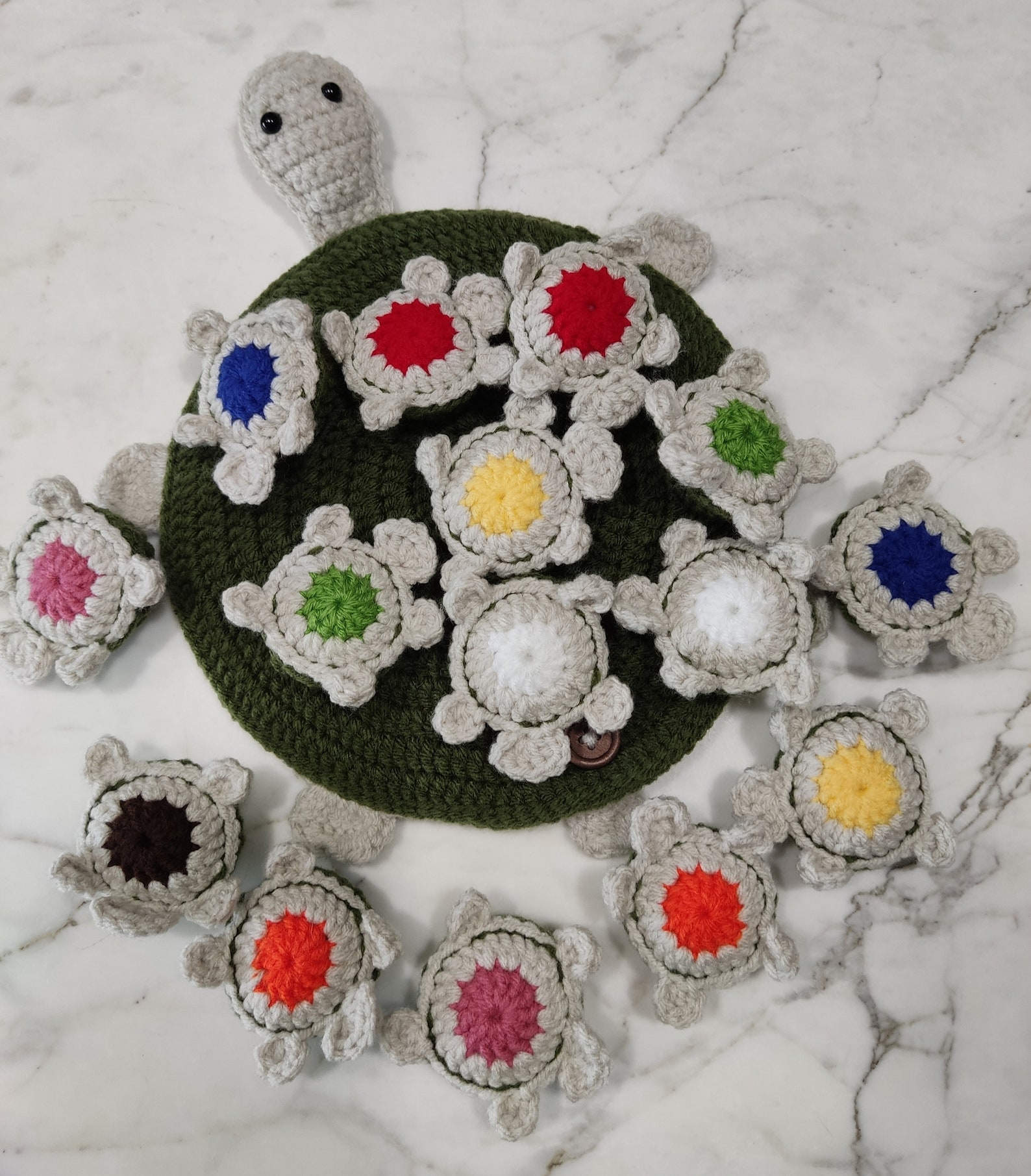 Turtle Memory Game - Etsy