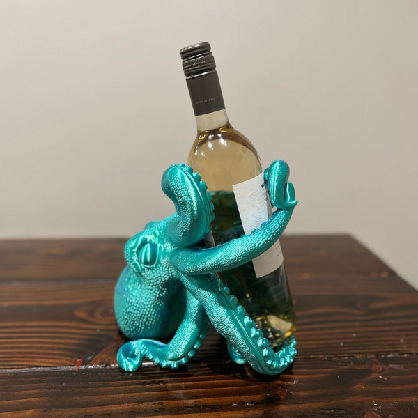 Bordeaux Octopus Wine Holder - Etsy