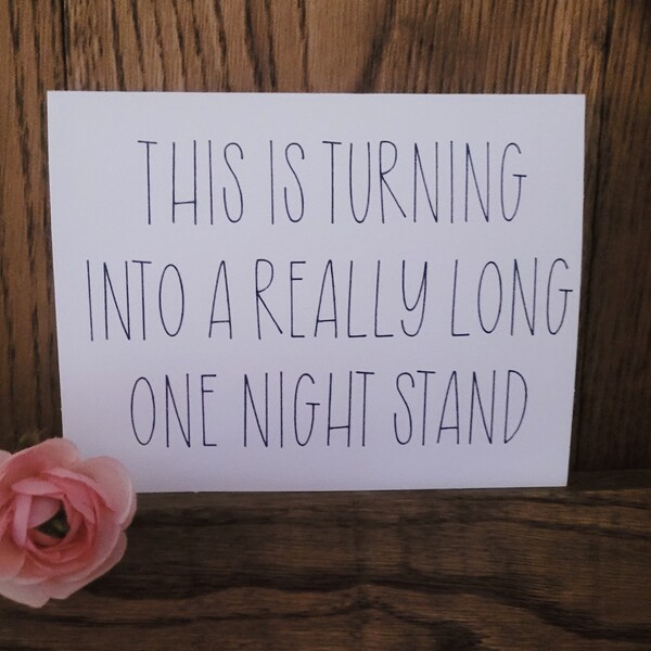 One Night Stand - Etsy
