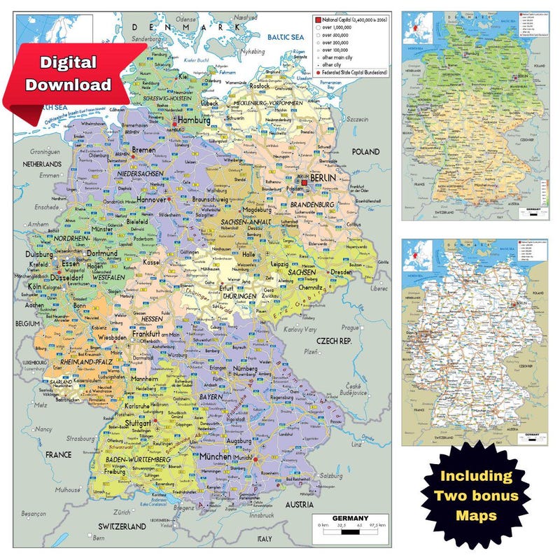 Russia Cities Map - Etsy