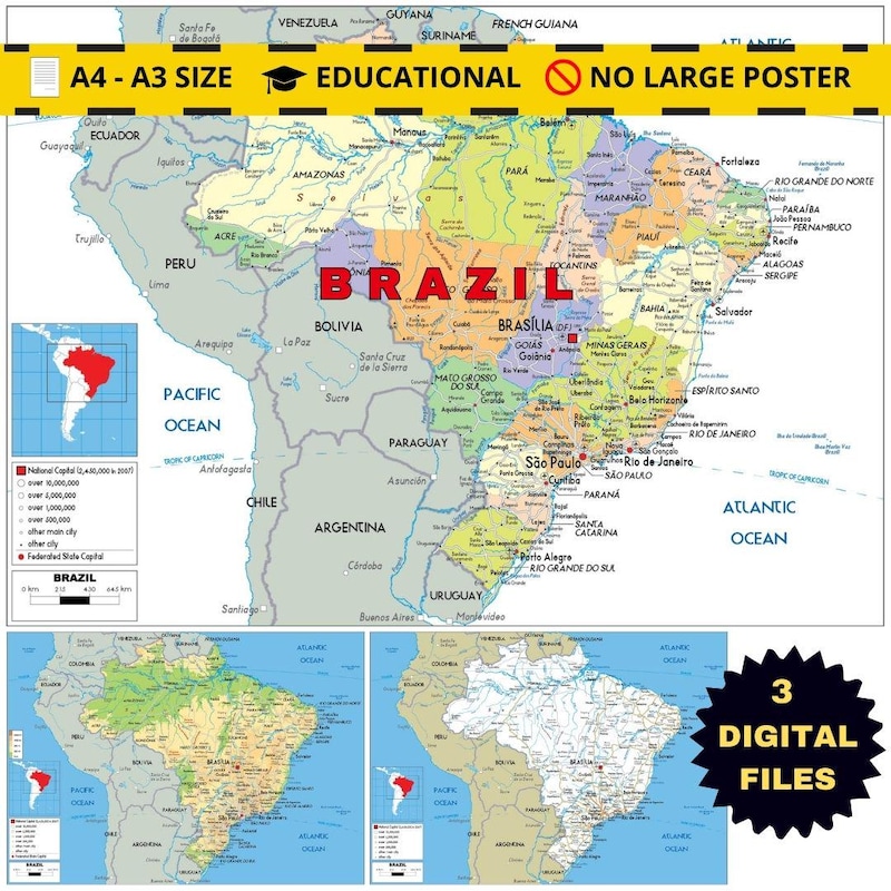 Largest Map - Etsy