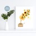 Printable Phonograph and sunflowers wall decor, Vintage Record Player ...
