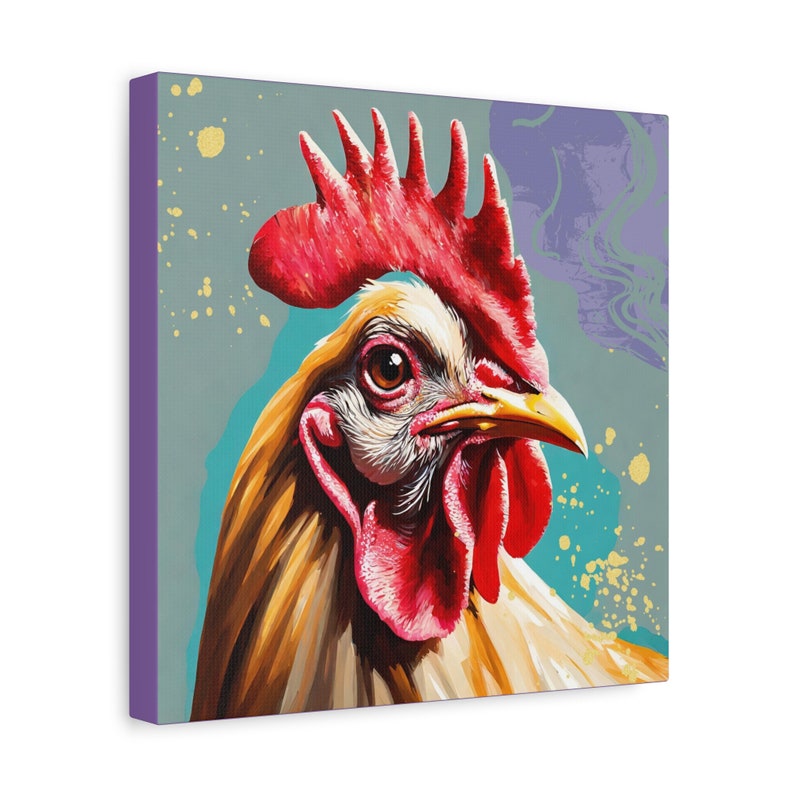 Reba Chicken Portrait, Buff Orpington Chicken Portrait, Chicken ...