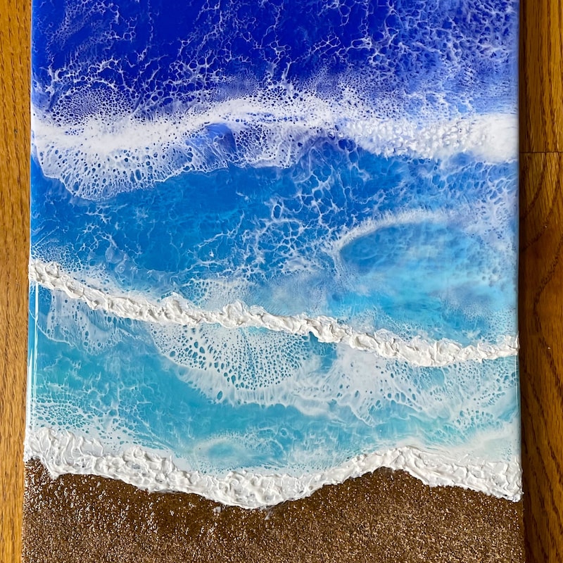 Beach Resin Art - Etsy