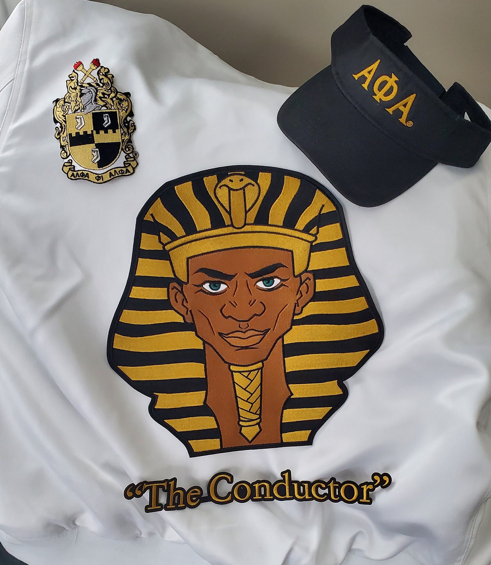 Sphinx Head With Human Face Patch Embroidered - Etsy