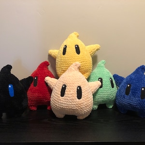 Luma Star Crocheted Plush - Large - Etsy