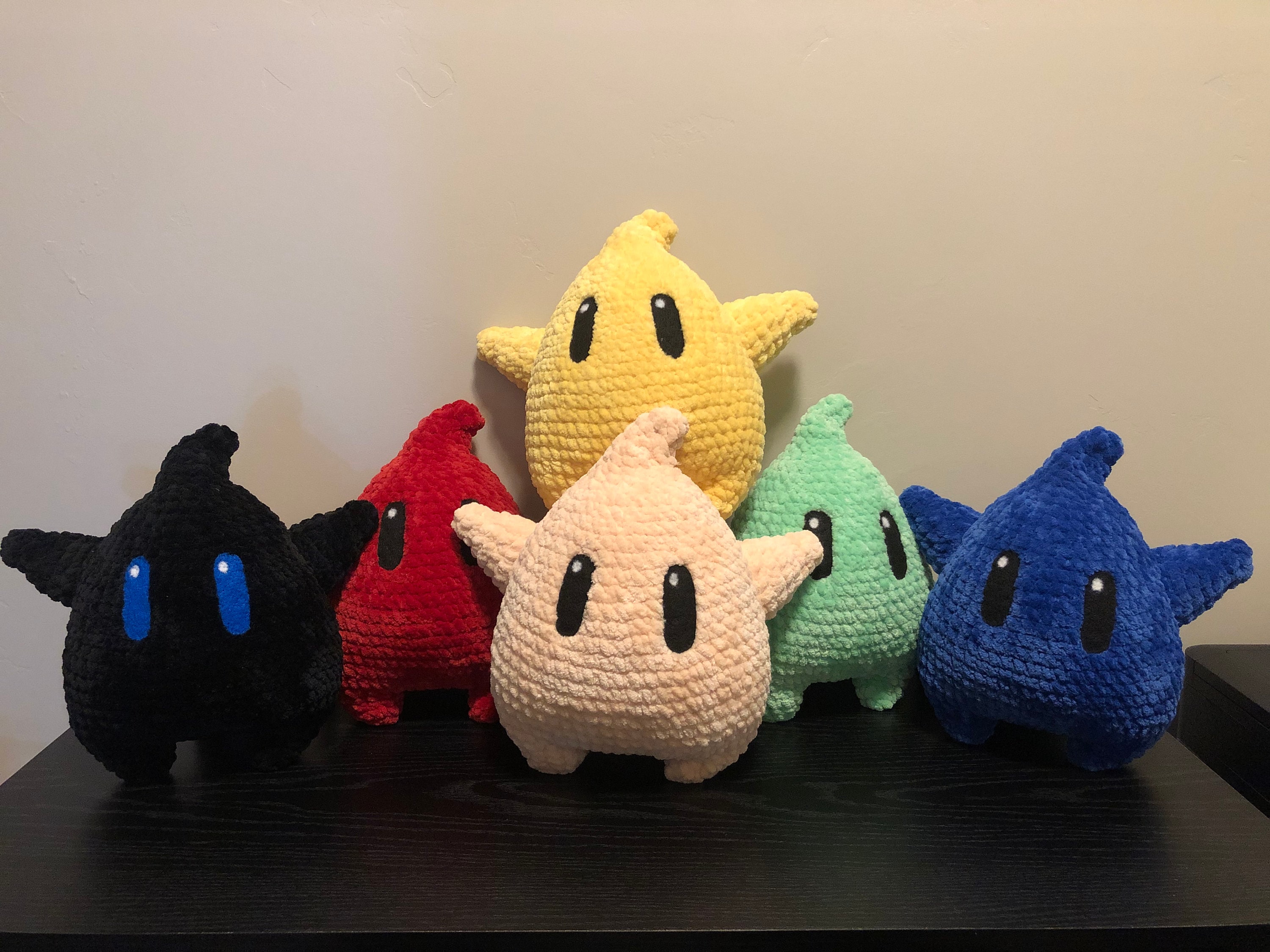 Luma Star Crocheted Plush Large - Etsy