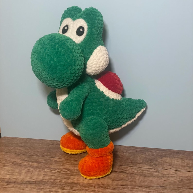 Yoshi Inspired Crocheted Plush - Etsy