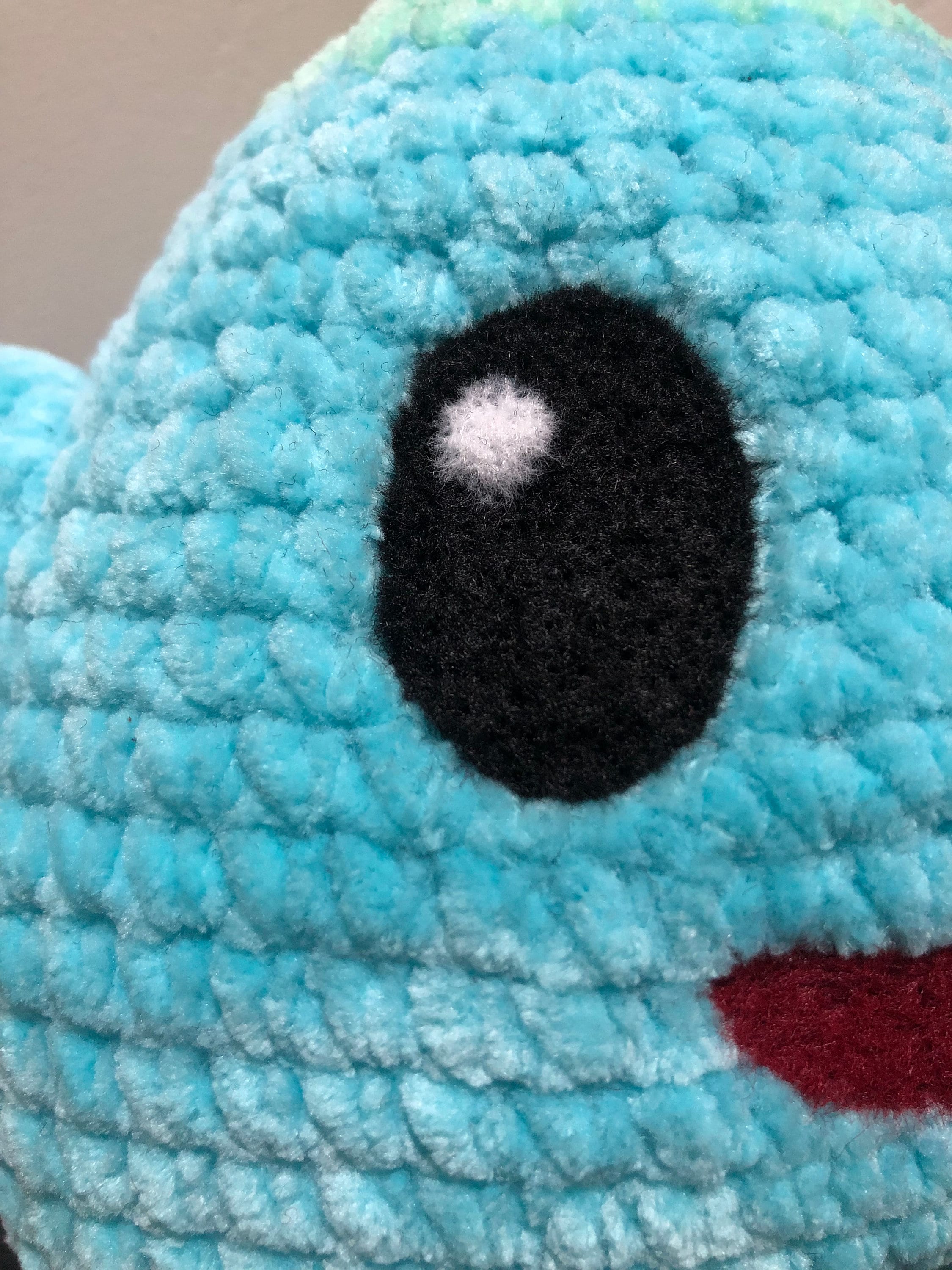 Lumalee Star Crocheted Plush - Blue/green From Movie - Etsy
