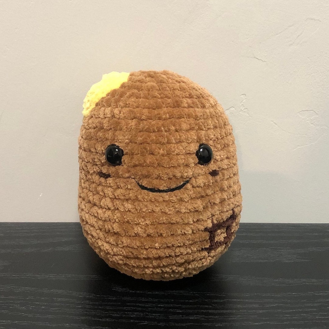 Cute Potato Crocheted Plush *customizable!* - Etsy