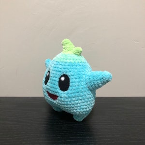 Lumalee Star Crocheted Plush - Blue/green From Movie - Etsy