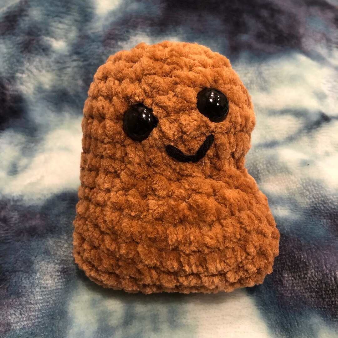 Fluffy Nug! - Chicken Nugget Crochet Plush - Etsy