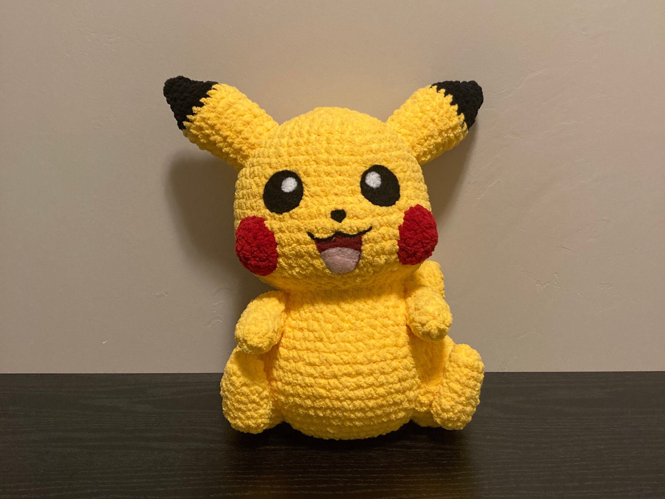 Pikachu Inspired Crocheted Plush - Etsy