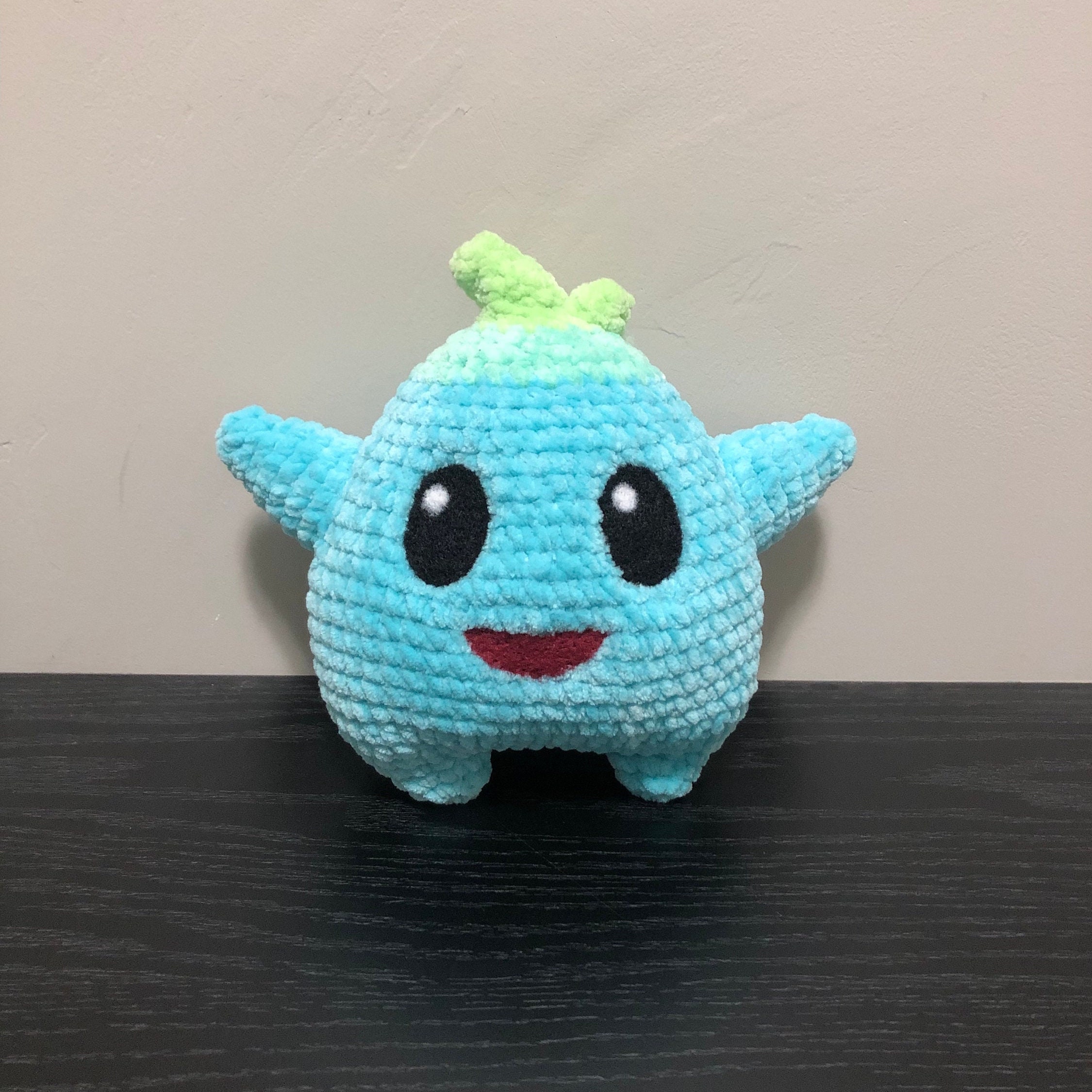 Lumalee Star Crocheted Plush - Blue/green From Movie - Etsy