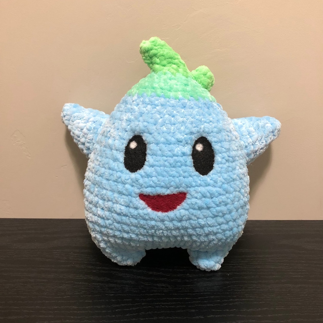 Lumalee Star Crocheted Plush - Blue/green From Movie - Large - Etsy