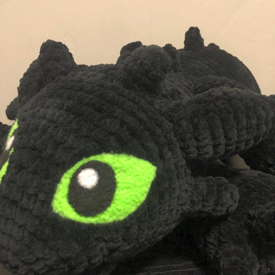 Toothless Dragon Inspired Crocheted Plush - Etsy
