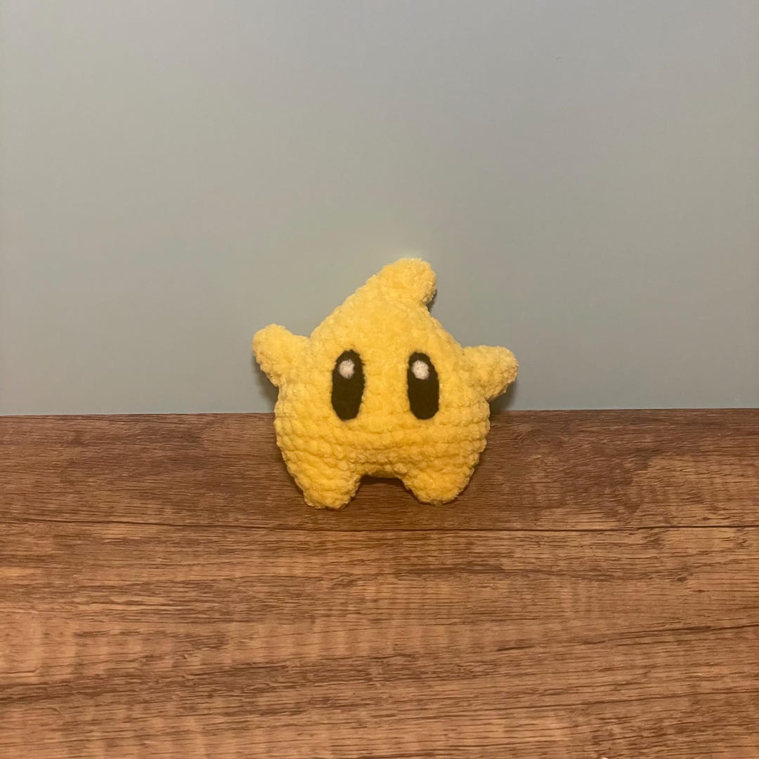 Luma Star Mini Crocheted Plush With or Without Keychain - Etsy