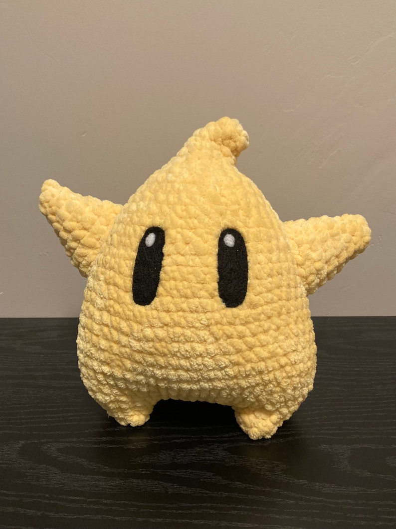 Luma Star Crocheted Plush Large - Etsy