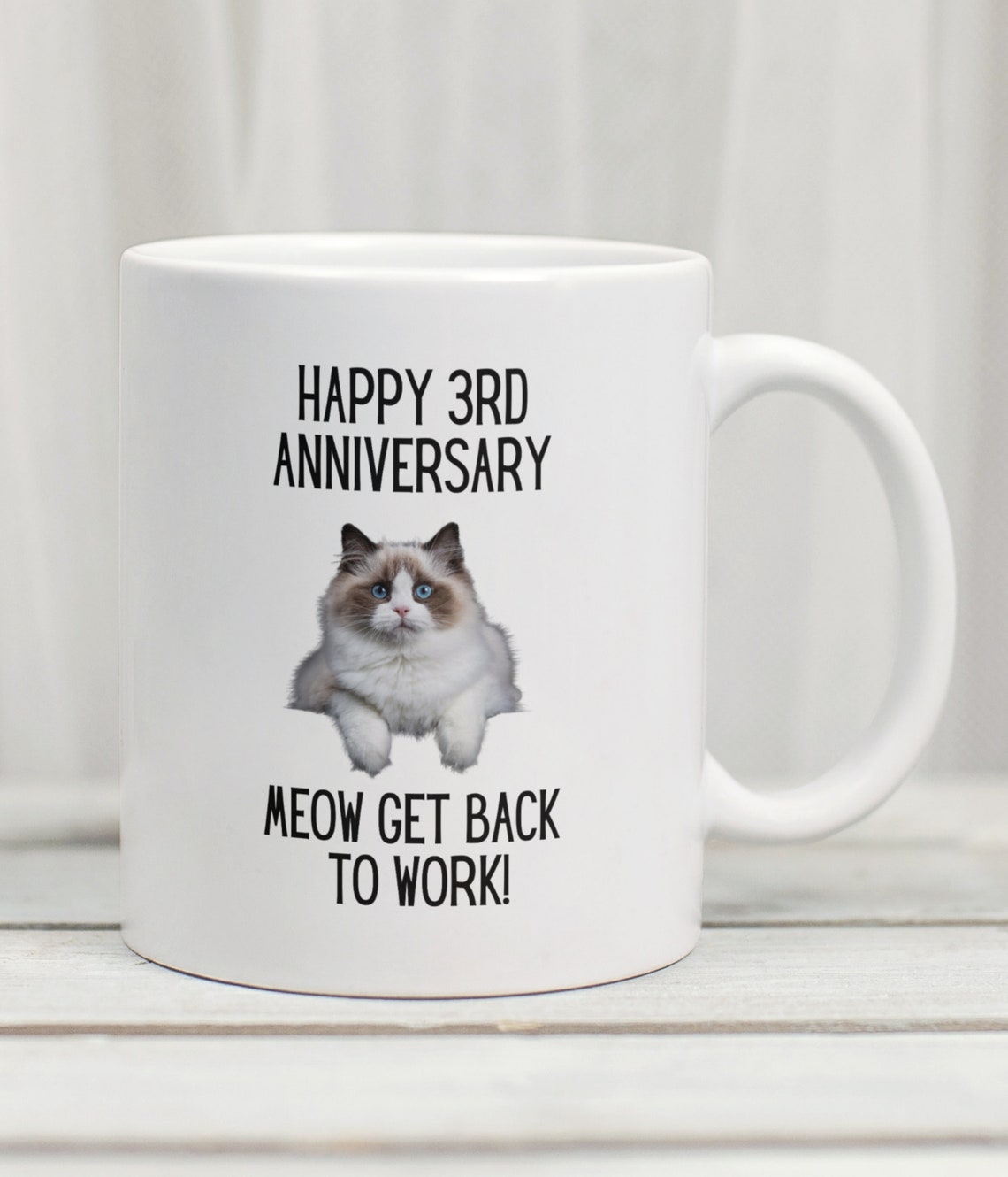 Work Anniversary Gift, Happy 3 Year Work Anniversary, Employee ...