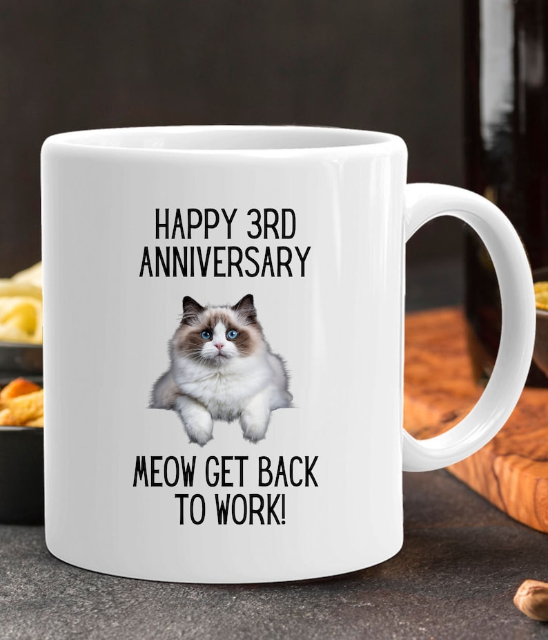 Work Anniversary Gift, Happy 3 Year Work Anniversary, Employee ...