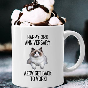 Work Anniversary Gift, Happy 3 Year Work Anniversary, Employee ...