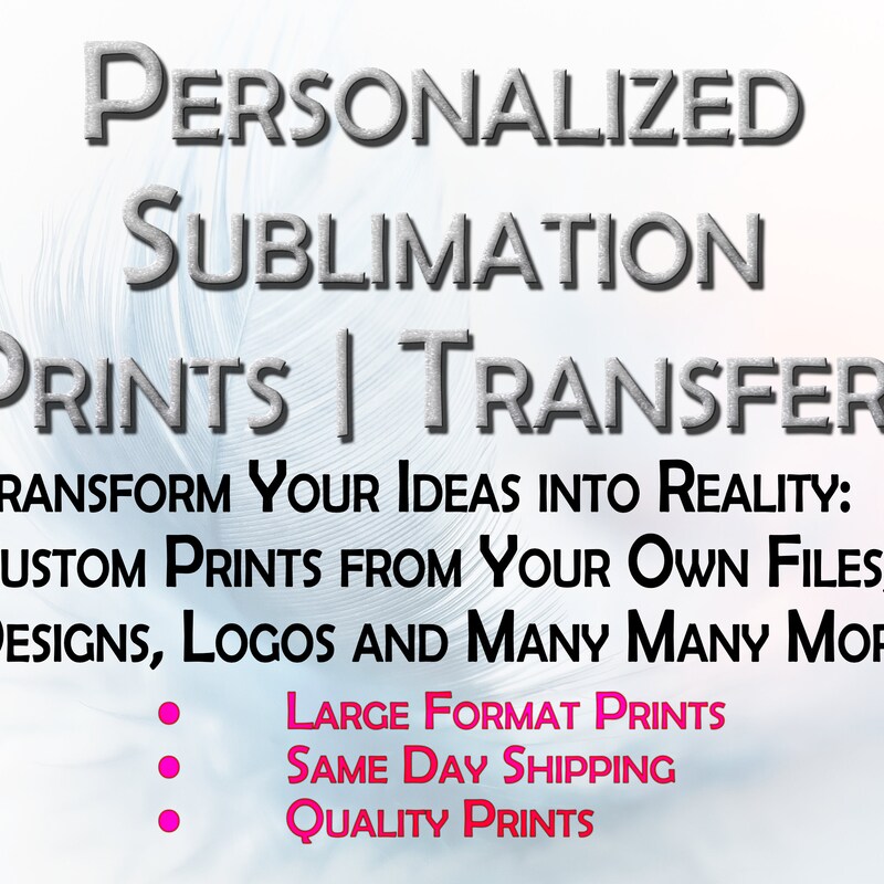 Sublimation Etsy