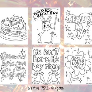 Printable Spring/easter Coloring Pages | Christian Coloring Pages ...