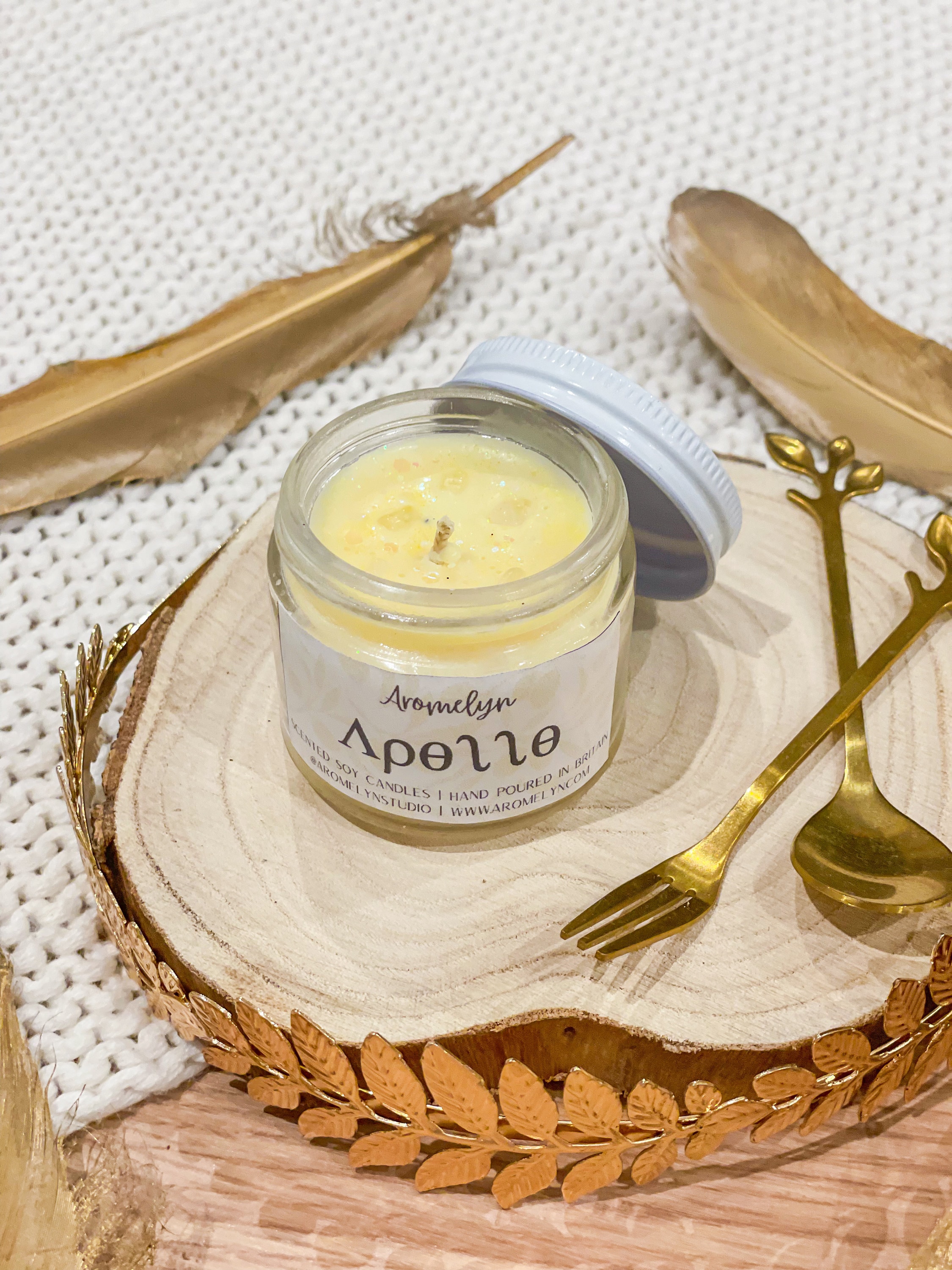 Apollo Greek God Candle Gift Percy Jackson Inspired Home Decor Greece ...
